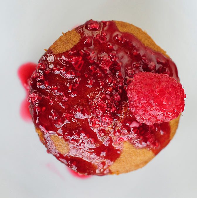 Mini Hazelnut Raspberry Cake – Cafe De Oro